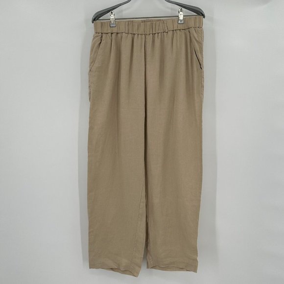 Quince | Pants & Jumpsuits | Quince Womens Driftwood European Linen ...